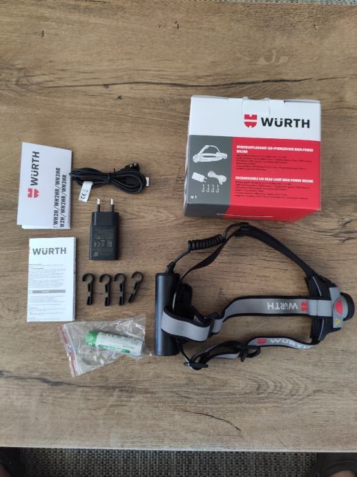 Naglavna led svjetiljka Wurth WH3HR , 500 lumena