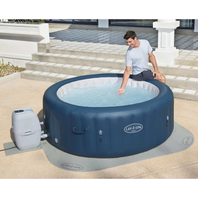 Lay-Z-Spa štitnik za pod bazena sivi 216 x 216 cm 10 kom - NOVO