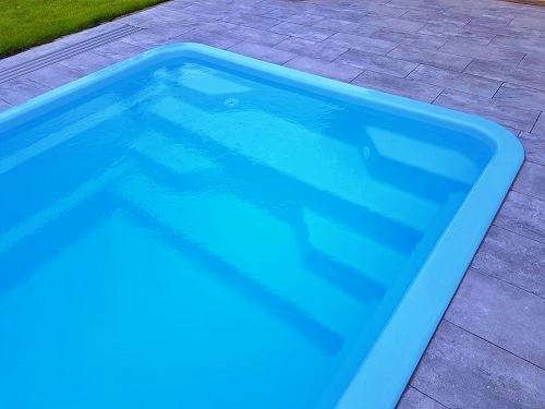 GRP bazen • Swimming POOL Aura Full SET 6,00 x 3,00 x 1,55 • Ugradbeni