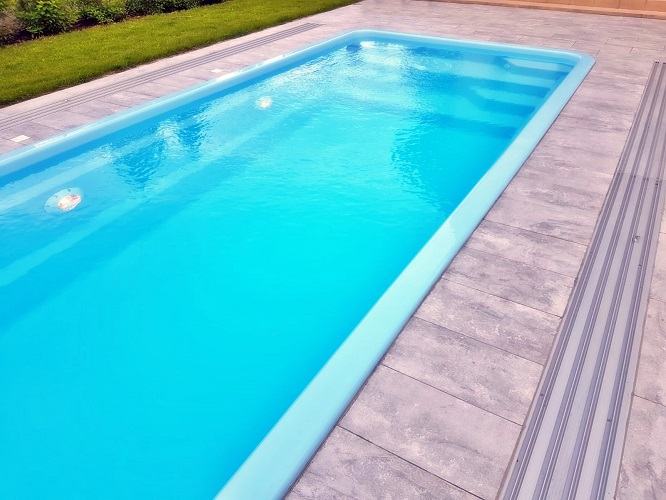 GRP bazen • Swimming POOL Aura Full SET 6,00 x 3,00 x 1,55 • Ugradbeni