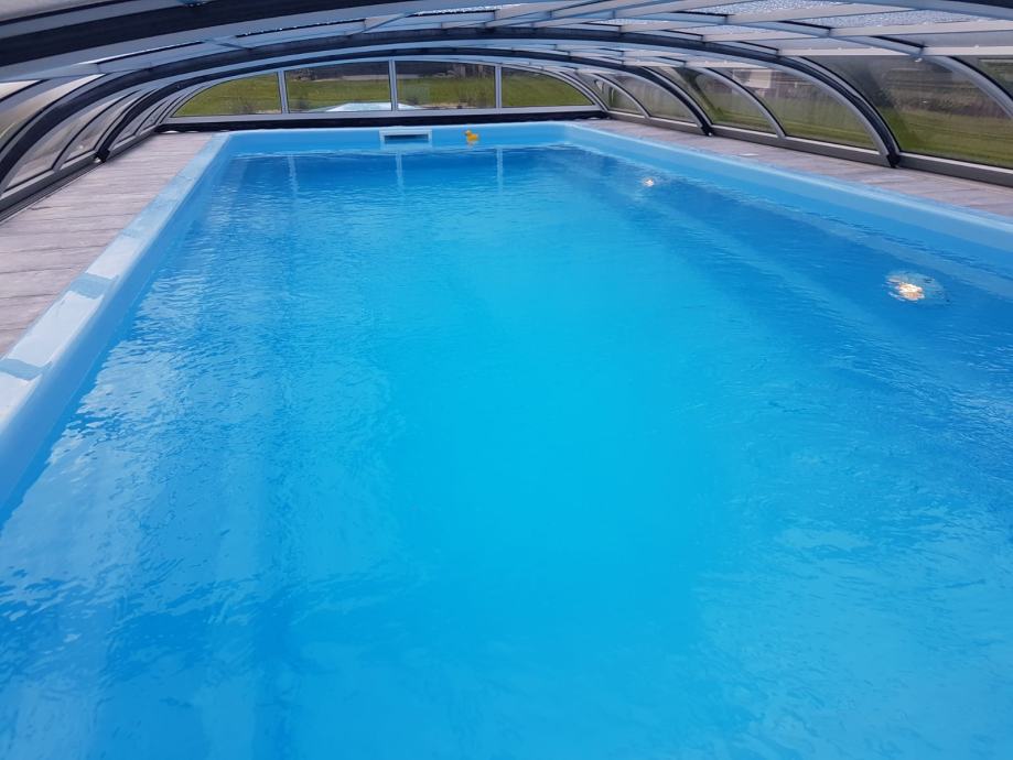 GRP bazen • Swimming POOL Aura Full SET 6,00 x 3,00 x 1,55 • Ugradbeni