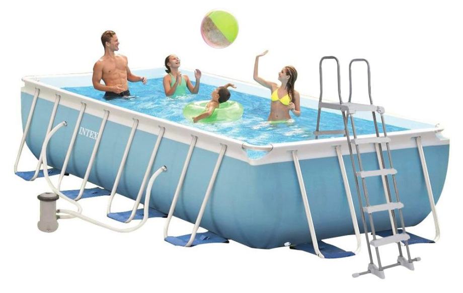 Intex novi bazen 400x200x100 sa pumpom i ljestvama