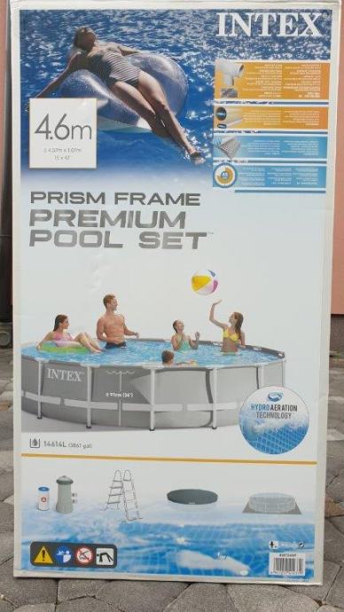 Intex NOVI bazen sa metalnom konstrukcijom 457x107, Zagreb, AKCIJA!!!