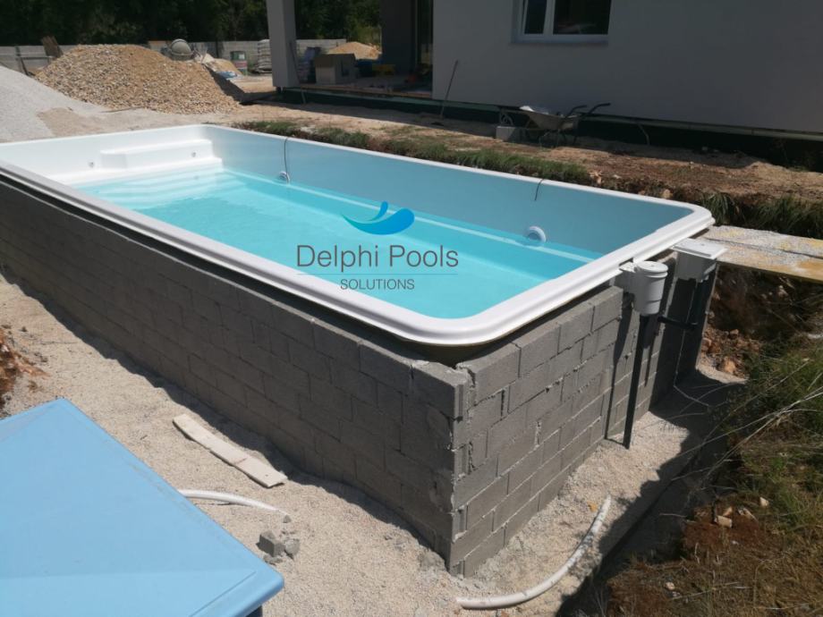 POLIESTERSKI BAZEN + Montaža + Oprema! AKCIJA 2022