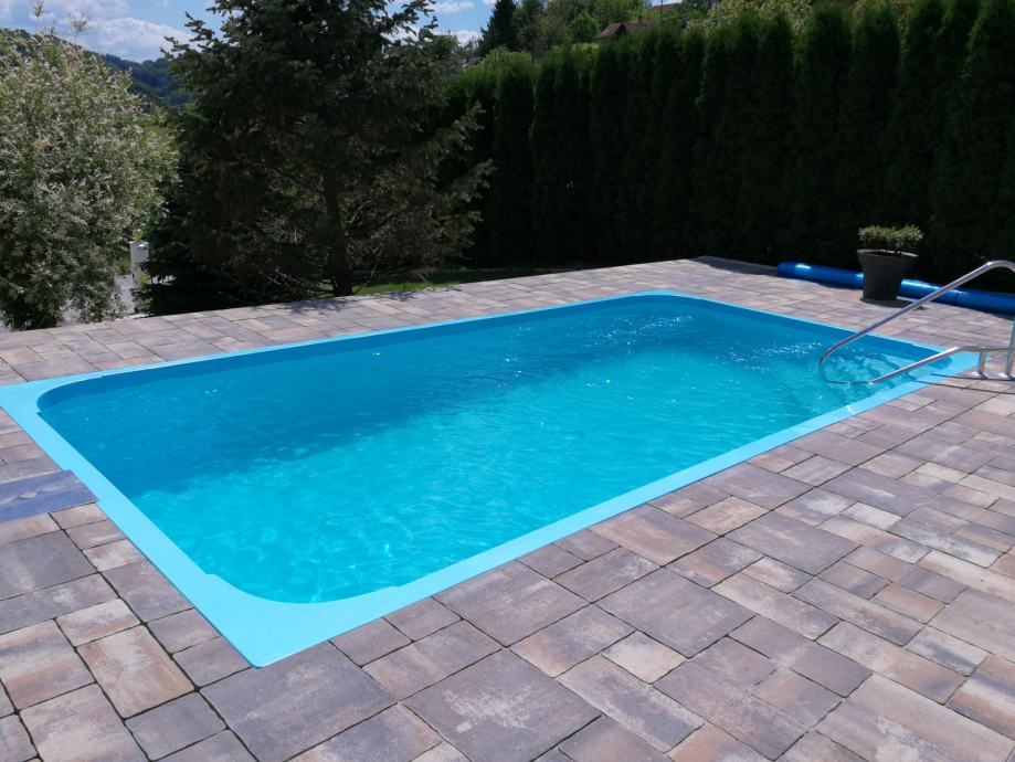 POLIESTERSKI BAZEN ELEGANCE II 6.24 x 3.24 x 1.40 m