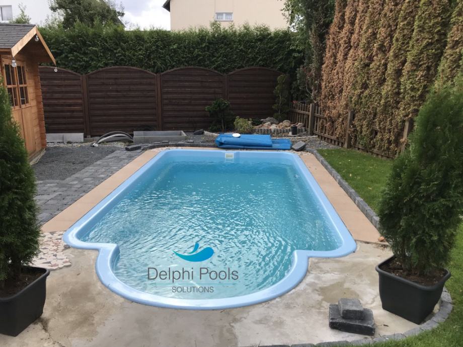 Poliesterski Bazen Aqua + oprema