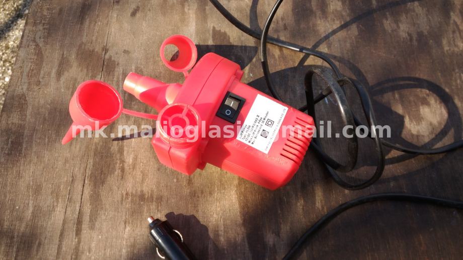 Zračna pumpa, auto-utičnica 12V