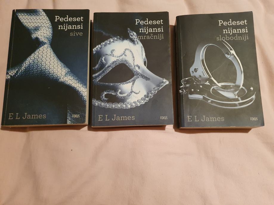 E L JAMES 3 KNJIGE 50 NIJANSI SIVE