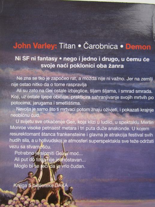 John Varley - trilogija Gea (Titan, Čarobnica, Demon)