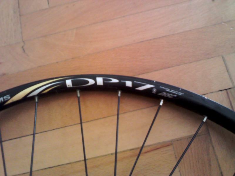 alexrims dp17 zadnji kotac