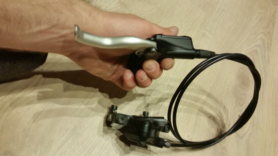 Shimano BR-M486 kočnice, Shimano i Hayes rotori