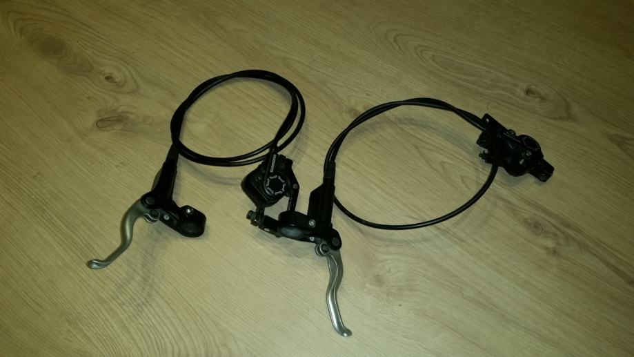 Shimano BR-M486 kočnice, Shimano i Hayes rotori