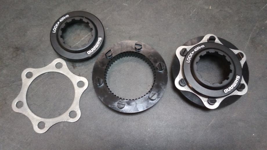 Shimano center lock adapteri