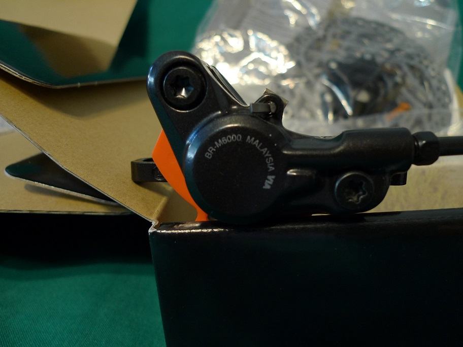 Shimano Deore BL-M6000 + BR-M6000 Hydraulic Disc Brake- Set FW + RW