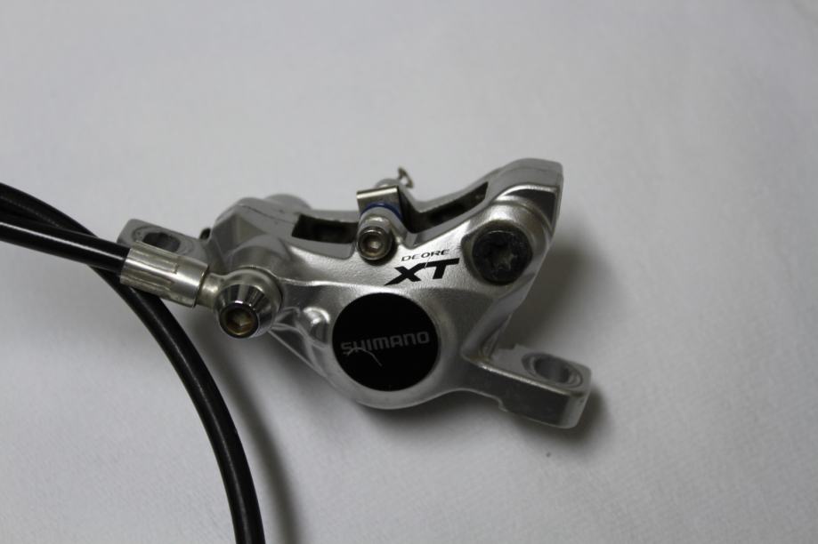 Shimano Deore XT M785 kočnice + Shimano XT RT-79 180/180 rotori