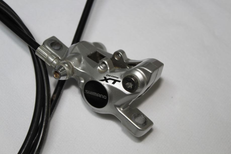 Shimano Deore XT M785 kočnice + Shimano XT RT-79 180/180 rotori