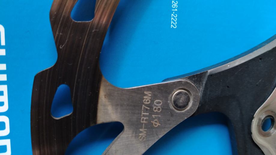 Shimano XT RT76 180 rotor