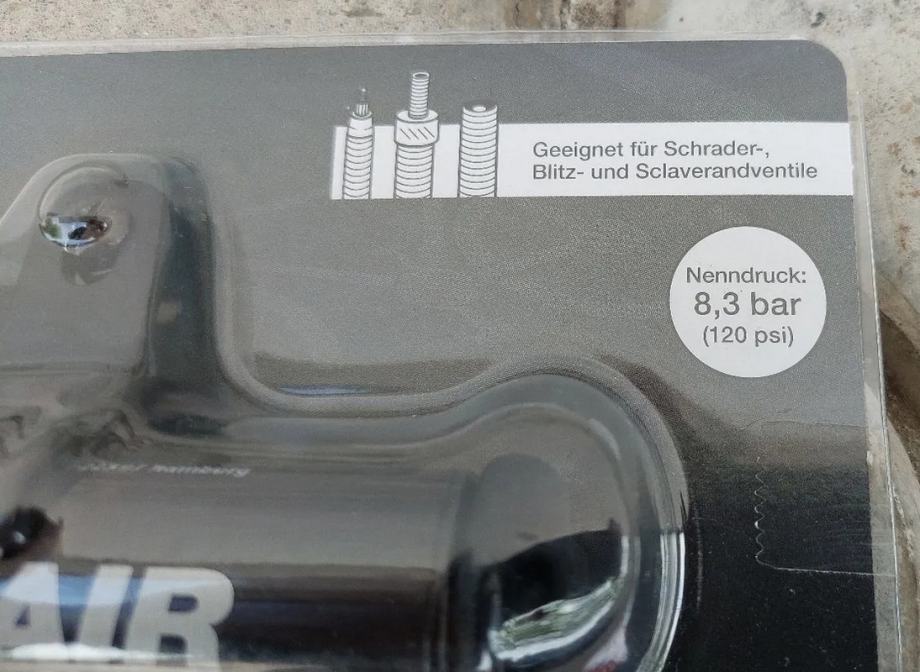 Mini pumpa za bicikl, Crivit, nova