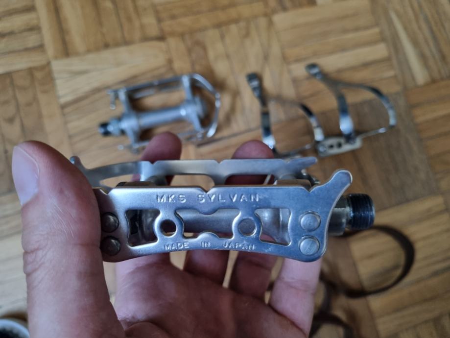 MKS sylvan pedale plus Zefal Christophe kit za single speed/fixie