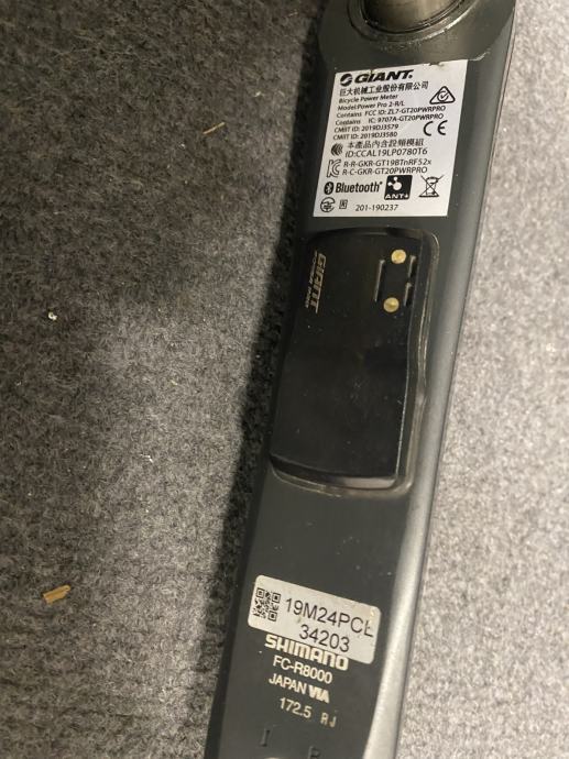 Giant power meter 52-36 172,5mm dvostranski