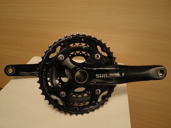 Pogon Shimano FC-M552 Hollowtech 10 speed triple