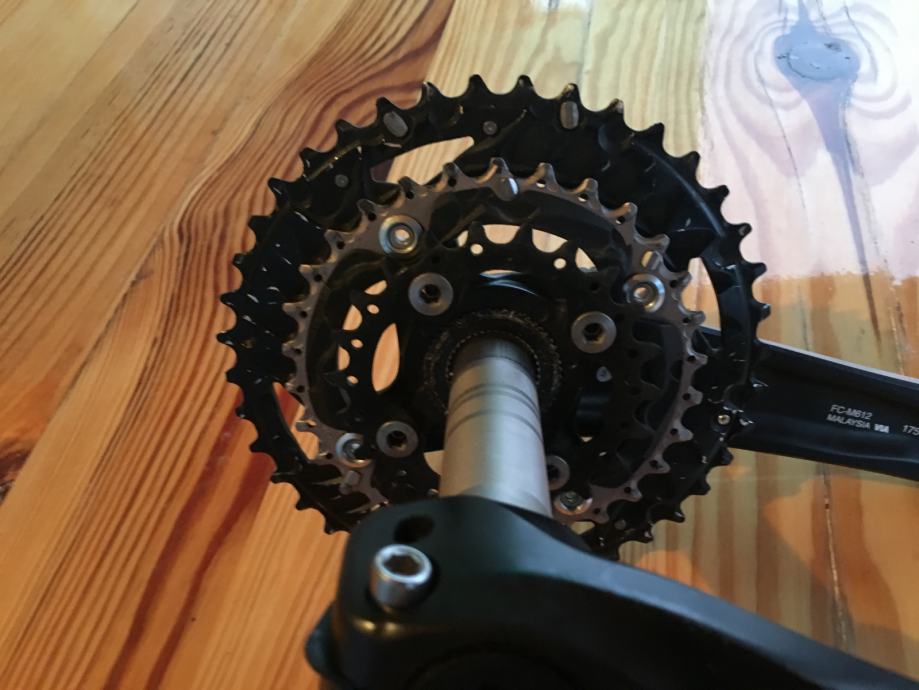 Shimano deore fc 610 pogon