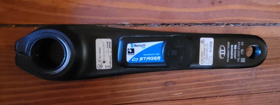 Stages power meter xt 8000 kurbla