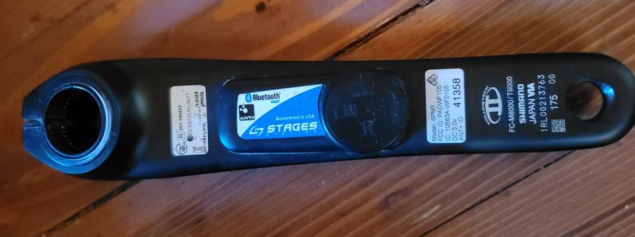 Stages power meter xt 8000 kurbla