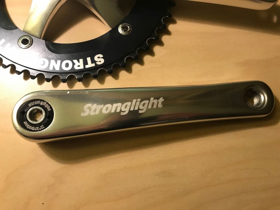 Stronglight 2000 Track/Pista pogon single speed 165mm 48