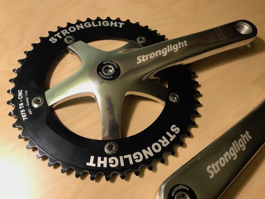 Stronglight 2000 Track/Pista pogon single speed 165mm 48