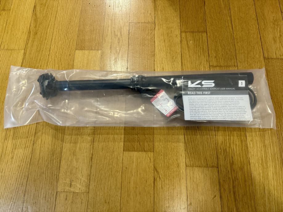 KS LEV 31.6 Remote Dropper Seatpost - 485mm, hod 175mm, NOVO