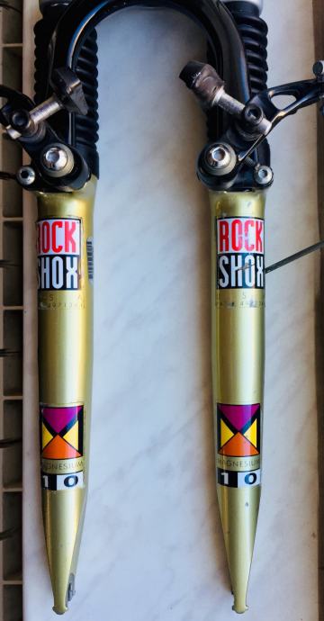 Vintage MTB Rock Shox Mag 10 Vilja i Dia Compe ahead set