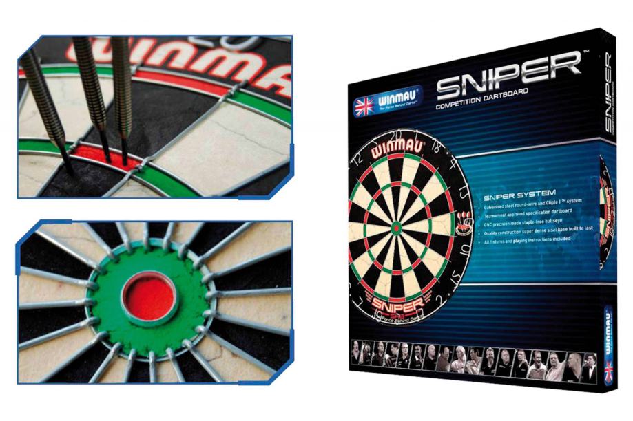 PIKADO META WINMAU SNIPER DARTS + poklon majica