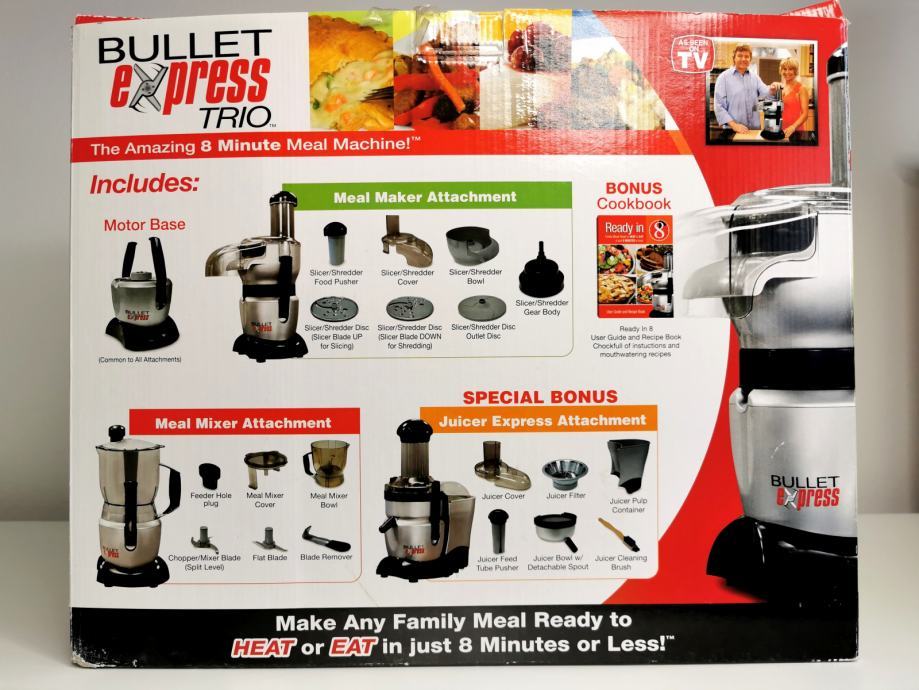 Multipraktik - BULLET-EXPRESS TRIO – Blender, Mixer, Food Processor