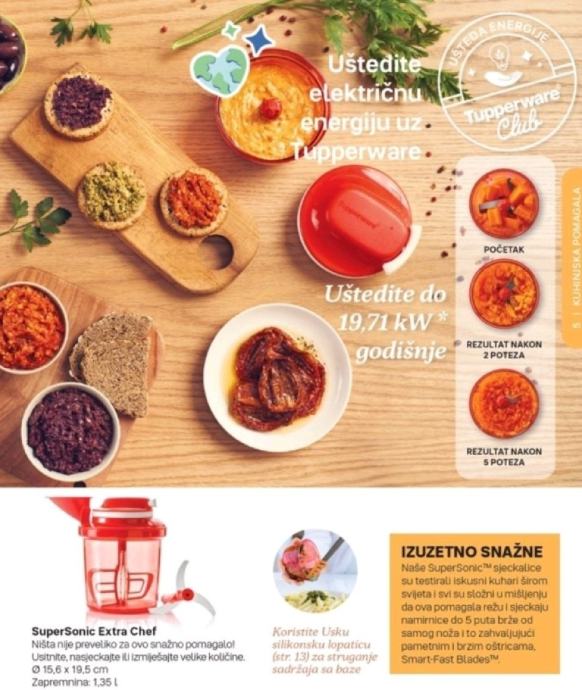 Tupperware supersonic extra chef