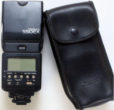 Canon Speedlite 550EX Flash