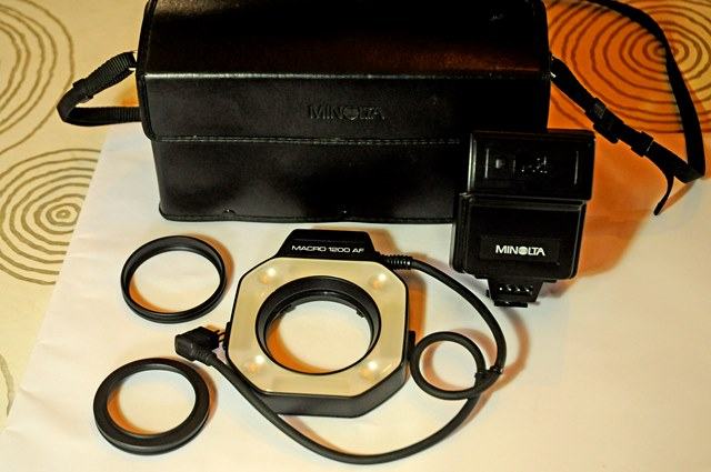 Macro ring bljeskalica Minolta 1200 AF (Sony)