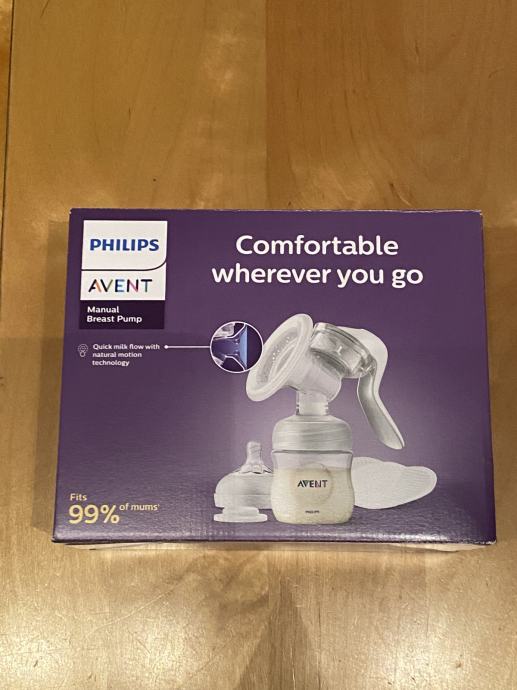 Avent ručna izdajalica + dodatne bočice / dude