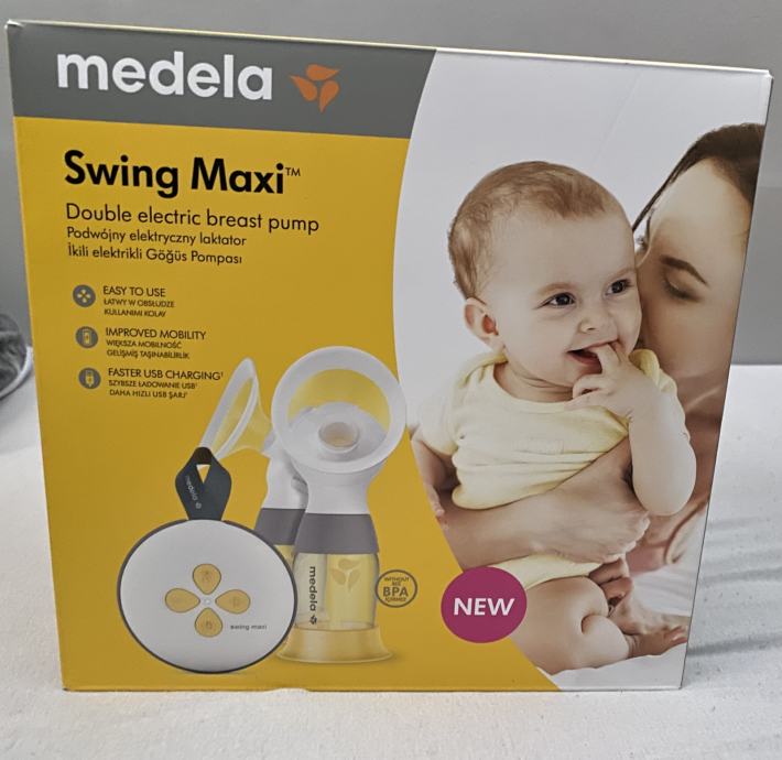 Medela Swing Maxi dvostruka izdajalica-garancija 20mj