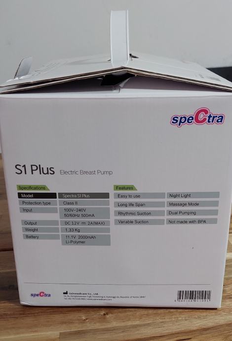 Spectra S1 PLUS dvostruka električna izdajalica