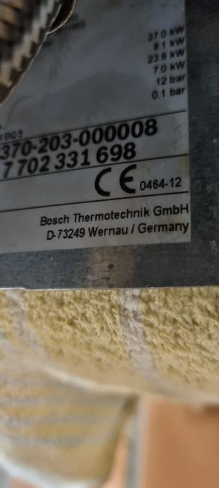 Bosch wr14-2 plinski protočni bojler za sanitarnu vodu