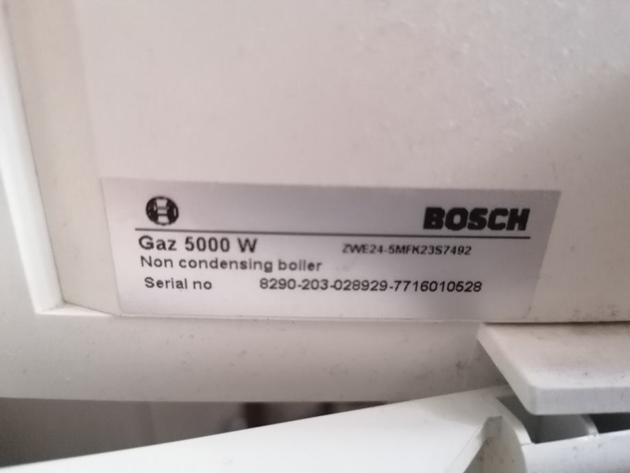 PRODAJA / Plinski bojler BOSH Gaz5000
