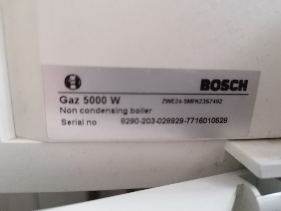 PRODAJA / Plinski bojler BOSH Gaz5000