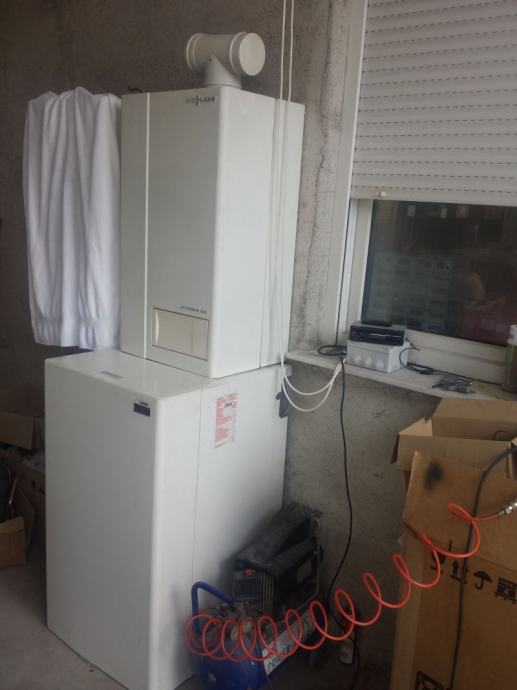 VIESSMANN kondenzacija, korištrena WB2 35 kW sa spremnikom 150l -Slike