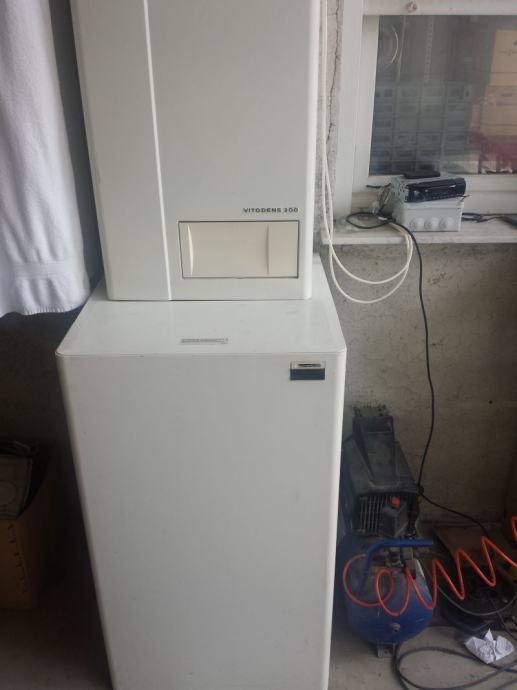 VIESSMANN kondenzacija, korištrena WB2 35 kW sa spremnikom 150l -Slike