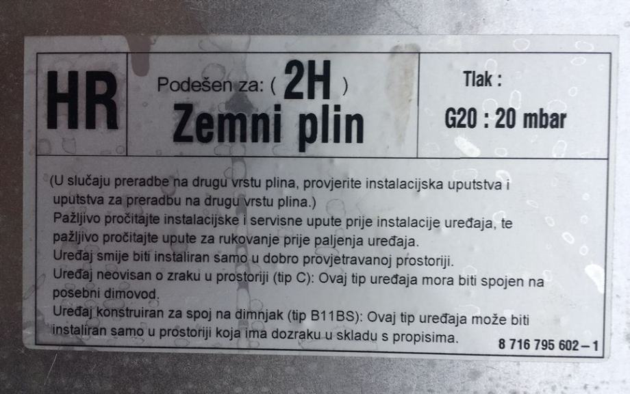 Fasadni plinski bojler Bosch Junkers eurostar acu hit zwse 23-4 mfk