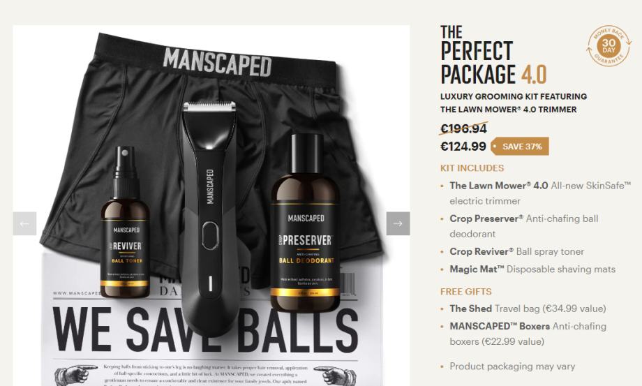 Manscaped Perfect package 4.0