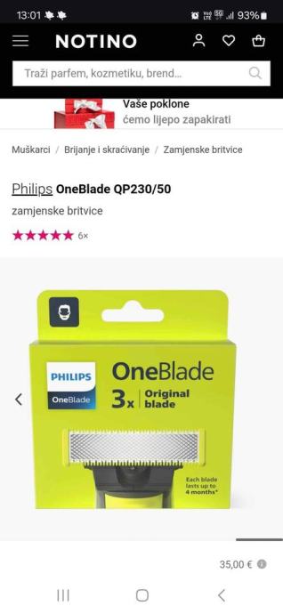 Philips One Blade 3x360