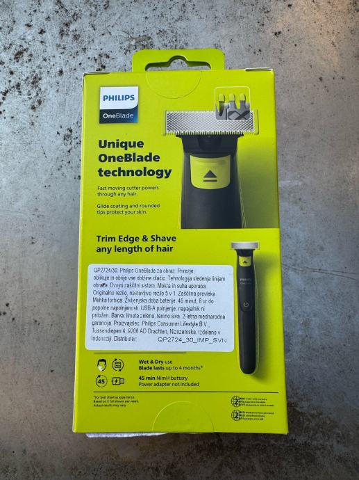 PHILIPS one blade original masinica