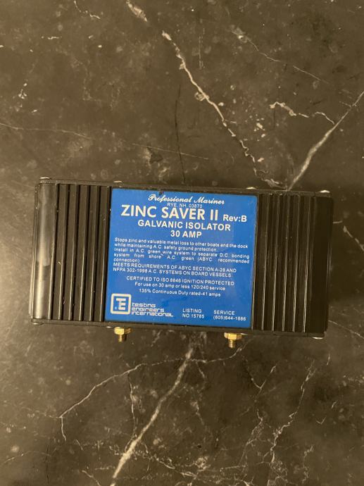 ZINC SAVER GALVANIC ISOLATOR 30A